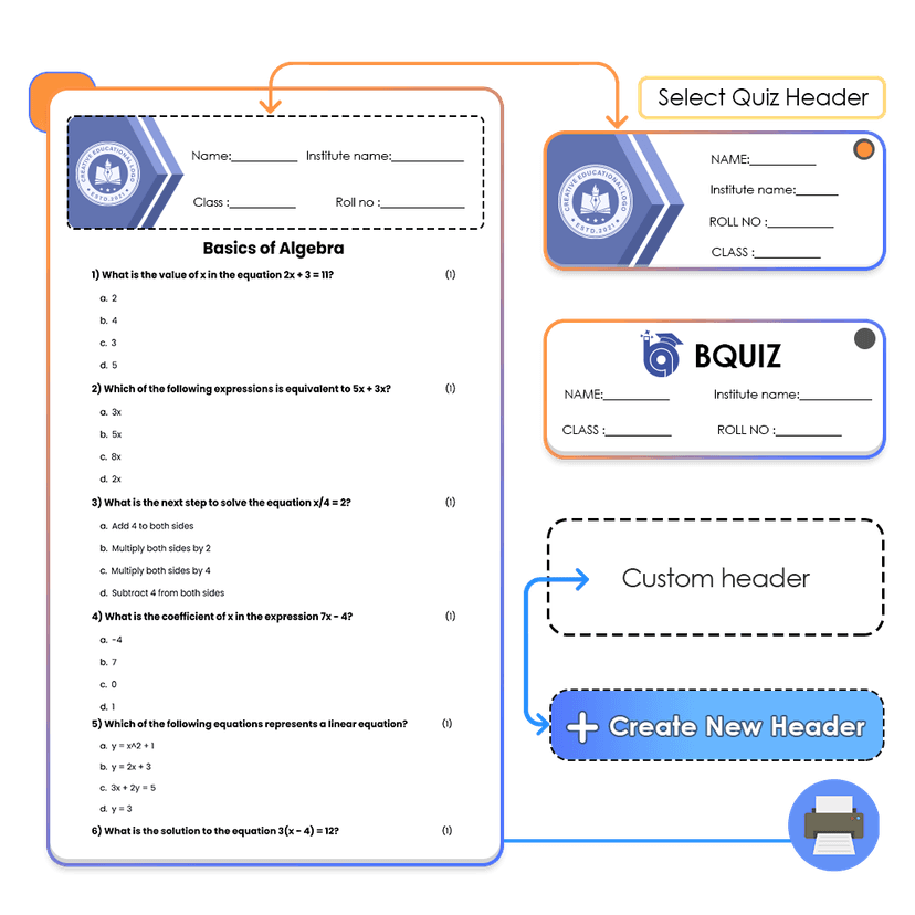 AI Drag and Drop Quiz Builder | BQuiz